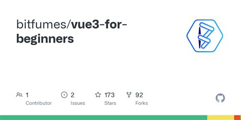 Github Bitfumesvue3 For Beginners