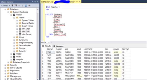 MS SQL Server Select Operation MuleSoft DB Connector