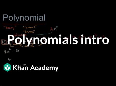 Introduction To Polynomials Video Lecture The Complete SAT Course Class