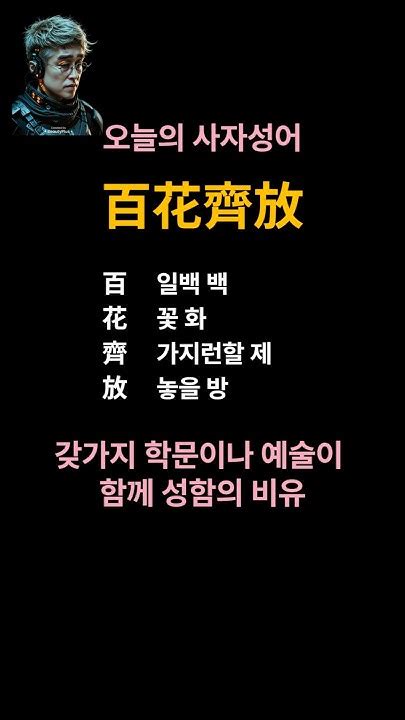 백화제방 사자왕 사자성어 하츄핑 뽀로로 티니핑 지식 Youtube