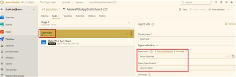 How To Create Release Pipeline For A Static Web App On Azure Devops Stack Overflow