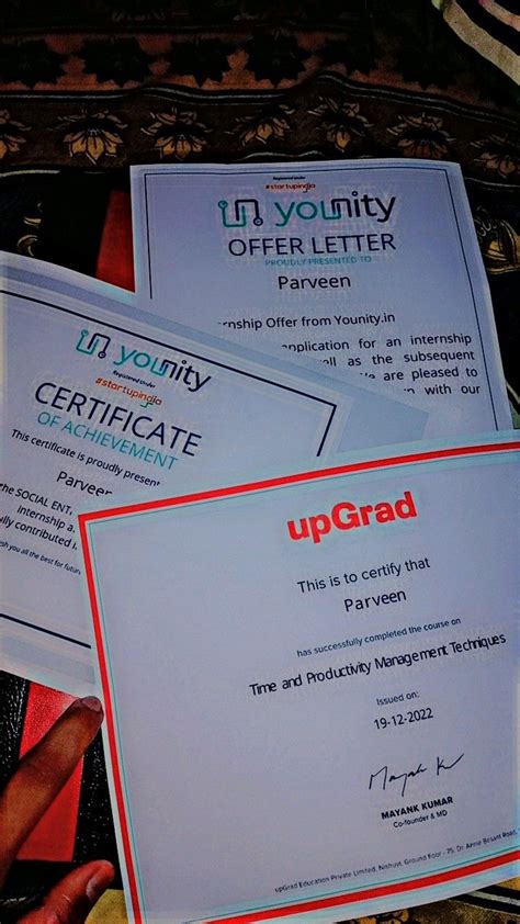 Parveen Vaishnav On Linkedin Internship