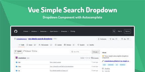 Vue Simple Search Dropdown Dropdown Component With Autocomplete Made With Vuejs