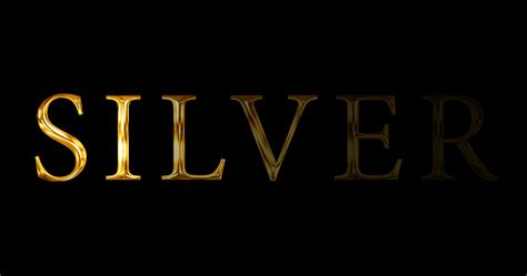 실버 텍스트 골드 효과 금속 같은 빛나는 고급스러운 글래머 효과 배경 시네마틱 제목 새해 트렌드 축하 축제 오버레이 별 기념일 감사 소원 자산 은색 텍스트 0명에 대한 스톡