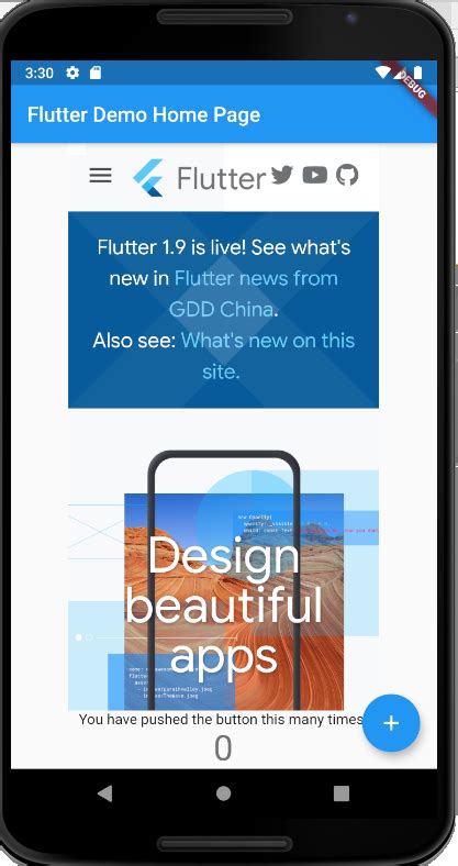 flutter close out of webviewscaffold or size flutterwebviewplugin to