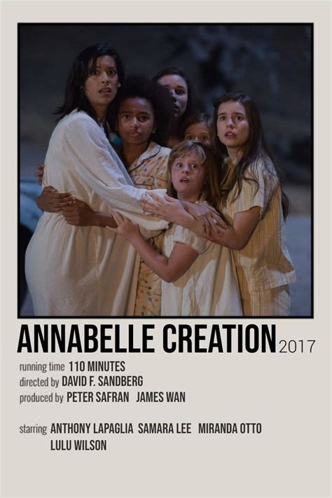 Annabelle Creation Horror Movies T Movie Movie Posters