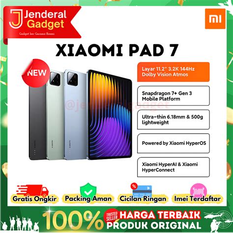 Jual Xiaomi Pad Gb Wifi Garansi Resmi Shopee Indonesia