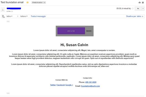 Issue With Gmail Layout Is Completely Wrong Since A Few Days · Issue 873 · Foundation