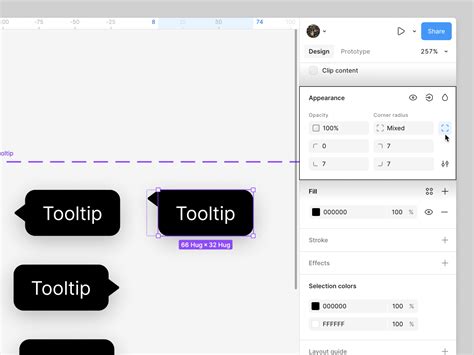 Create A Tooltip Component Set Figma Learn Help Center