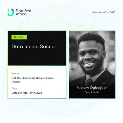 Victory Ogbebor On Linkedin Datafestafrica2023 Publicspeaking Data Conference 50 Comments