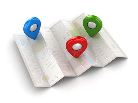 GPS Navigation Concept Stock Illustration Illustration Of Position 63866963