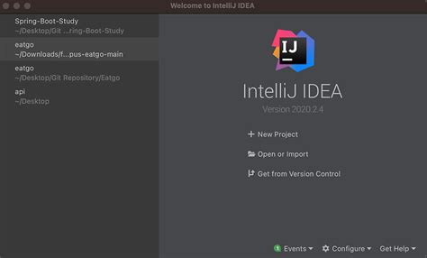 04 인텔리제이에서 스프링 부트 프로젝트 생성하기 애플리케이션 개발