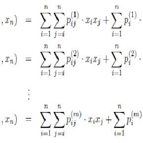 A System Of Quadratic Polynomials Download Scientific Diagram