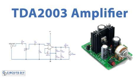 Tda2003 Amplifier Circuit Diagram