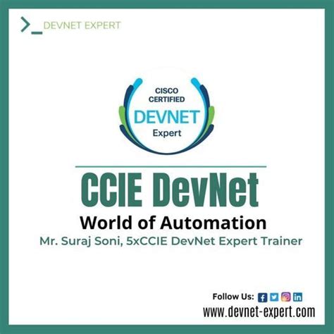Devnet Expert On Linkedin Cciedevnet Automation Devnet Networkautomation