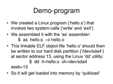 Ppt Interfacing With Elf Files Powerpoint Presentation Free Download Id647859