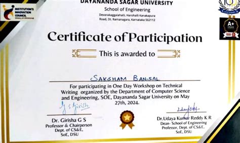 saksham bansal on linkedin technicalwriting workshops learning dsu continuousimprovement