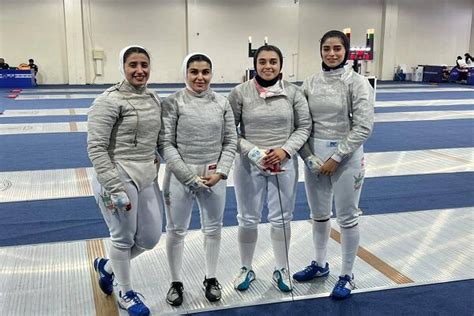 پایان کار دختران اسلحه سابر پرونده ایران در بخش انفرادی بسته شد خبرگزاری مهر اخبار ایران و