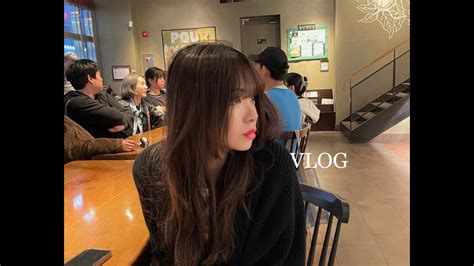Vlog 일상 브이로그대학생 중간고사 기간의 삶 😪 공부하다 4월 순삭정자동 맛집 그래니살룬 강남카페인생샷 찍기 좋은 곳 학교 가는 날 오와스시 Youtube