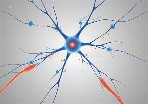 Neuron Communication Stock Illustration Illustration Of Circle 372711272