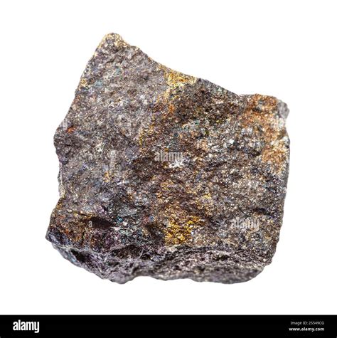 Closeup Of Sample Of Natural Mineral From Geological Collection Rough