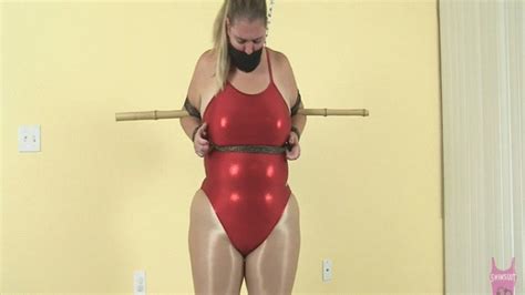 109 Jess Jordan Shiny Swimsuit Rope B Mp4 Hd Swimsuit B
