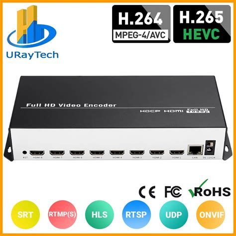 streaming video encoder h 264 rtmp encoder 4k encoder iptv h 265