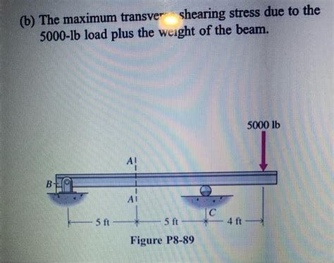 Solved A W X Structural Steel Wide Flange Beam Chegg Com