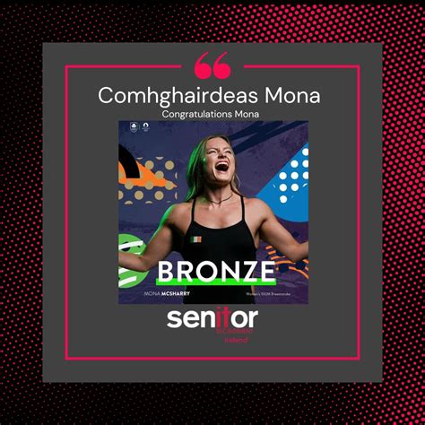 🌟 Margaret Parker Grimes On Linkedin Senitorireland Olympics Bronzemedal Monamcsharry