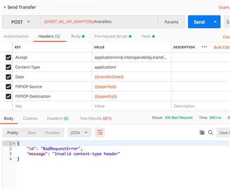 Content Type Accept Header Issue Transfers · Issue 516 · Mojaloopproject · Github