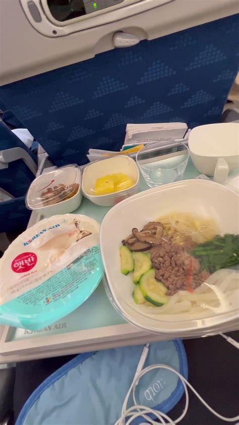 Korean Airline Food Review Chef Chris Cho