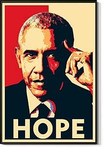 Fesogo Barack Obama Hope Political Campaign Wall Art Print