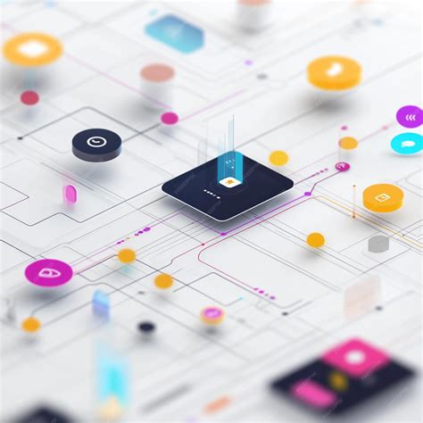 A Detailed View Of A Mobile Apps User Flow Chart With Various User Interactions Mapped Out