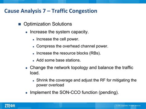 Lte Network Optimization Procedure How To Pdf Computer Networking