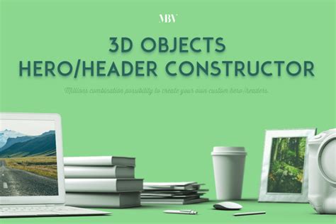 3d Heroheader Constructor Graphics Youworkforthem