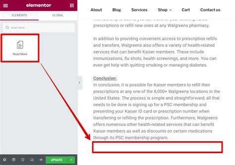 How Do I Add Read More In Elementor