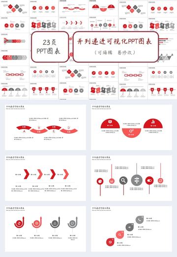 Parallel Progressive Visualization Ppt Chart Google Slide And Powerpoint Template Parallel