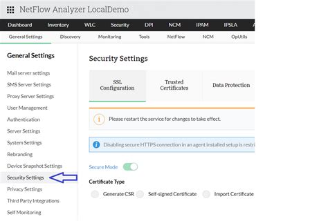 Configuration In Netflow Analyzer