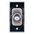 Selectric SGRID360 312 GRID360 Satin Chrome 10A Intermediate Toggle Switch Module Black Insert