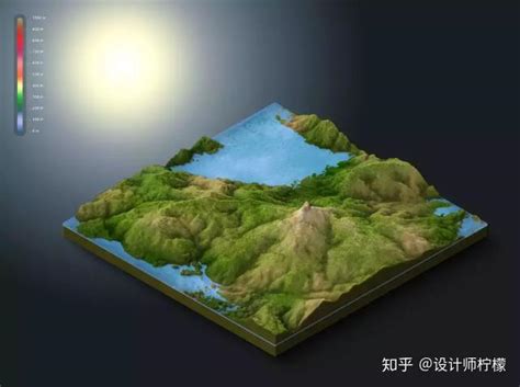 创建地形模型一步到位！ps最新2019全球首款3d地形生成插件送给你 知乎