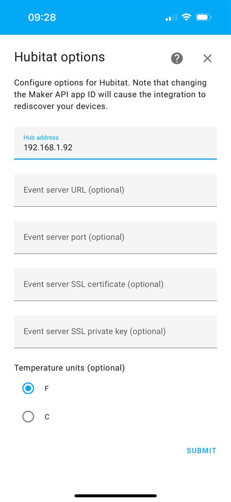 Hubitat Integration For Home Assistant How To Update The Api Key Third Party Integrations