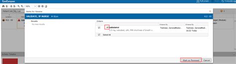 Review Orders And Tasks In Carecompass