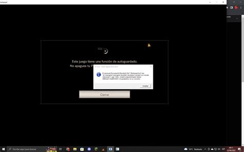 Every Time I Open Re7 There Opens A Message That Say Fatal