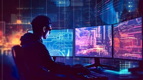 Premium Photo A Software Engineer Coding A New Software Applicati Ai