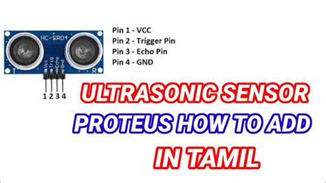 Proteus Sensor Add Explain In Tamil Youtube