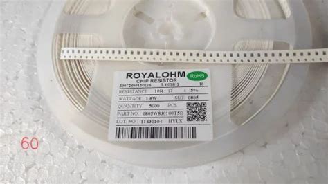 Royal Ohm Chip Resistor10r For Electrical Industry At Rs 150 Piece In Modinagar