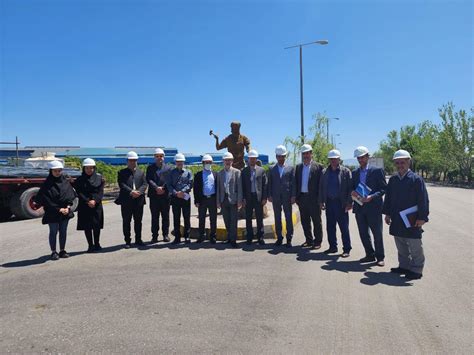 بازدید معاون پژوهشی و مدیر پژوهشی دانشگاه از فولاد ظفر بناب روابط