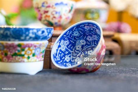 중국 스타일은 찻주전자 컵과 다양한 차 세트를 그렸습니다 0명에 대한 스톡 사진 및 기타 이미지 0명 가정 주방 가정의 방 Istock