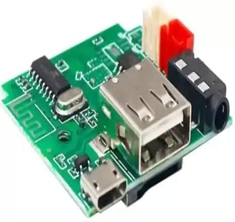 SP Bluetooth Amplifier Volt FM USB AUX Card Wireless HI FI Module With Mic Audio Player Decoder