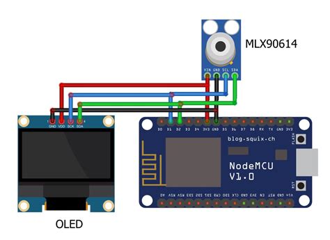 Mlx90614 With Esp8266 Nodemcu And Blynk Iot Temperature Sensor